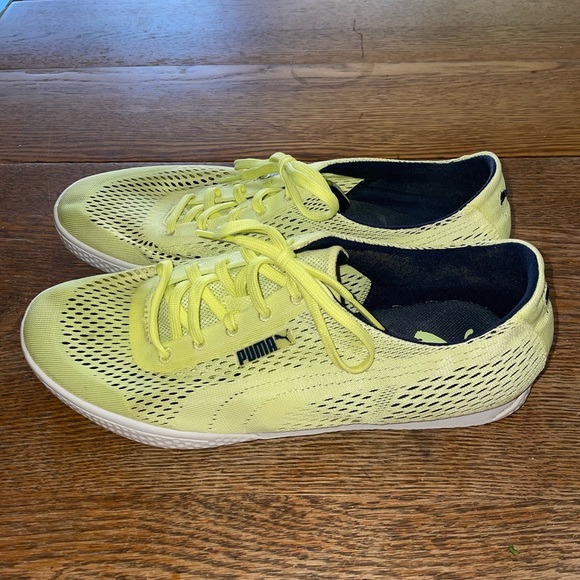 Shoes | Womens Golf Shoe Puma Monolite Cat Woven Yellow Size 6 Golf ...